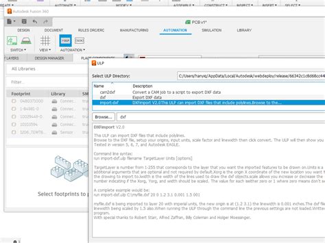 Solved Creating A Front Panel Pcb From A Dxf Layout Autodesk Community