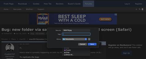 macos sonoma cannot create new folder sc… apple community