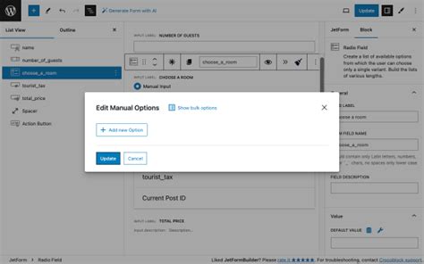 how to combine hidden field and repeater with calculated field