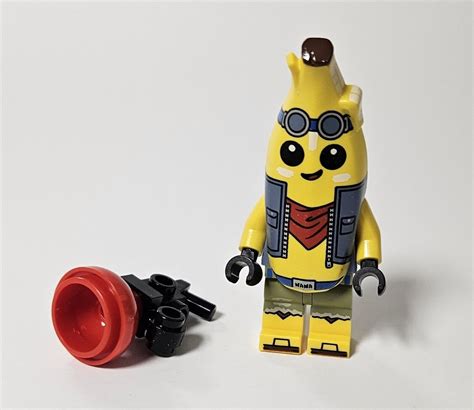 Lego 77073 Fortnite Battle Bus Peely Banana Minifigure Fort002 Ebay In 2025 Mini Figures