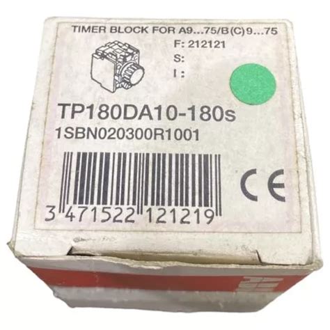 Relé Temporizador Abb Tp180da 10 180s New Mercadolivre