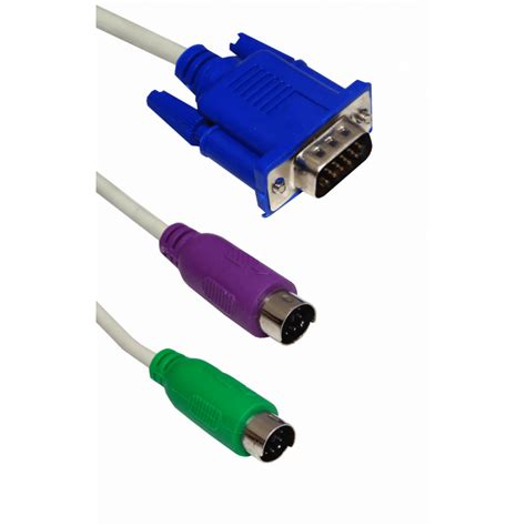 DKVM-CB3 Cables para KVM 1,5mt VGA-PS2/Macho-Macho 1.5mt 150cm