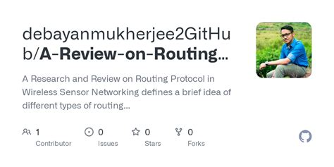 GitHub Debayanmukherjee GitHub A Review On Routing Protocol Of Wireless Sensor Networking A