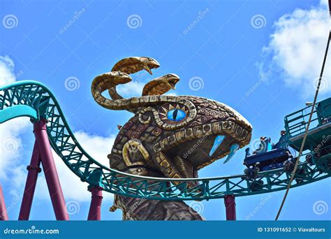 This Roller Coaster S Air Conditioned Queue Naturally Fuels Adrenaline