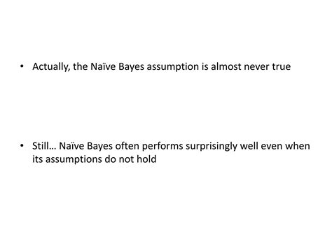 Naivebayesppt Naive Bayes Algorithm Machine Learning Ppt