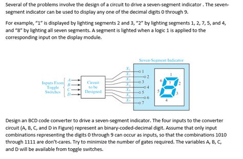 Solved Several Of The Problems Involve The Design Of A