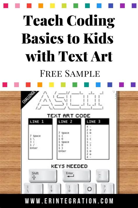 Coding With Text Art Ascii Art In The Classroom Artofit