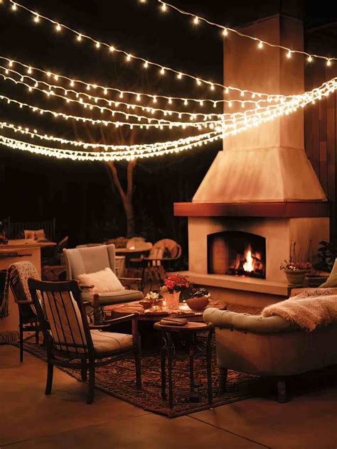 Patio String Light Ideas