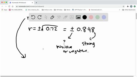 SOLVED Explain What It Means When A Correlation Has An R Of