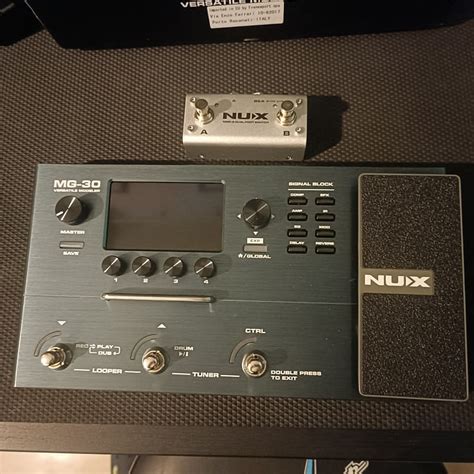Nux Mg 30 Versatile Modeling Guitar Processor Reverb