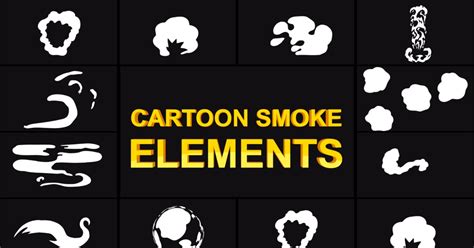 cartoon smoke elements pack 火焰与爆炸 unity asset store