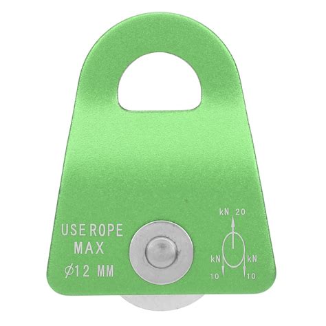 Polea Simple De Placa Lateral Placa Lateral De Descenso Equipo De Escalada En Roca Individual