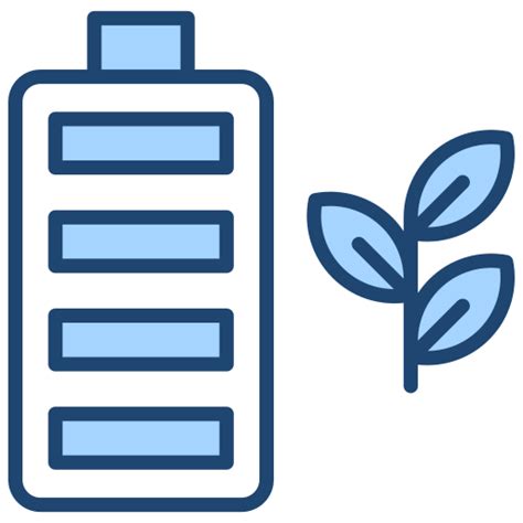 에코 배터리 아이콘 Generic Color Lineal Color Freepik