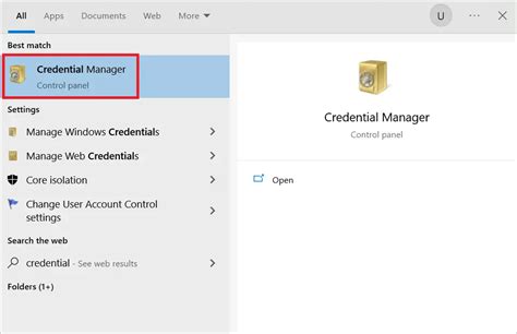 How To Find Network Credentials In Windows 10