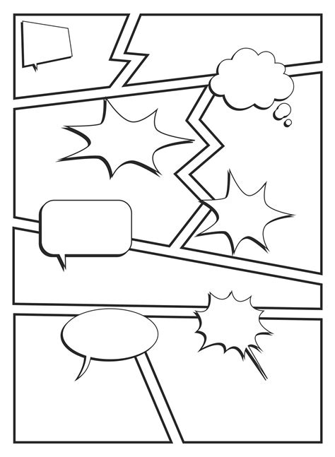 Free Printable Comic Template Fun Comic Strips Now Printables For Everyone