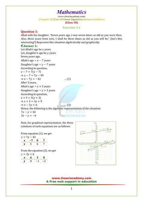 Class 10 Ncert Maths Answers Cbse Ncert Solutions Class 9th