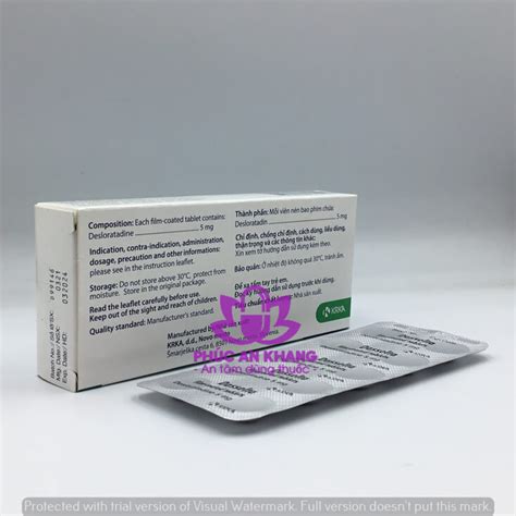 Dasselta 5mg Nhà Thuốc Phúc An Khang