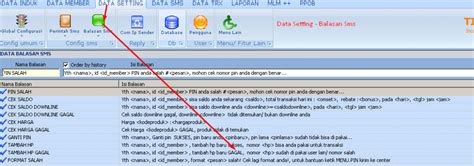 Data Setting Balasan Sms Tutorial Software Pulsa Tiger Engine