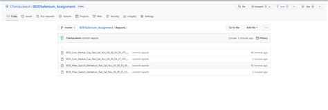 Github Chintalokeshbddseleniumassignment This Project Describes