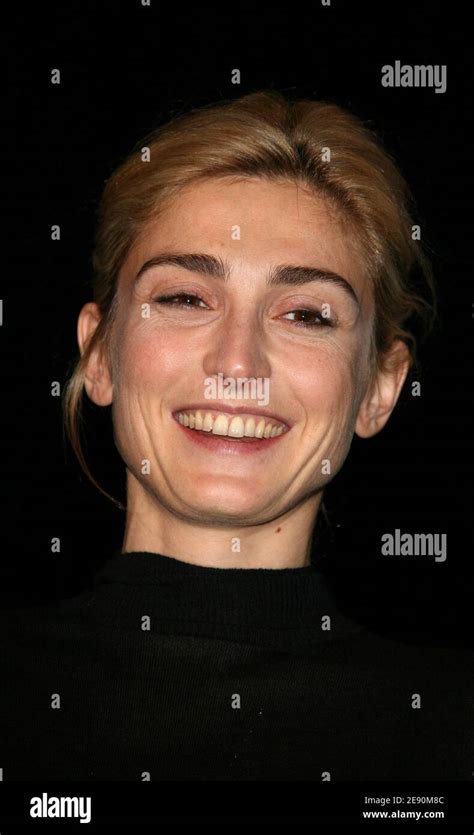 French Actress Julie Gayet Poses During The 2nd Raimu Awards Ceremony Held At The Espace Pierre