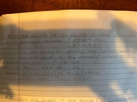 Speed From Parametric Equations R Calculus