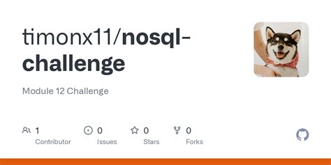 github timonx11 nosql challenge module 12 challenge