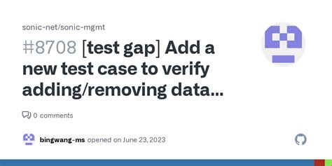 Test Gap Add A New Test Case To Verify Addingremoving Data Plane Acl