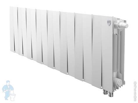 Радиатор биметаллический, 16 секций ROYAL THERMO PianoForte 300 Bianco ...