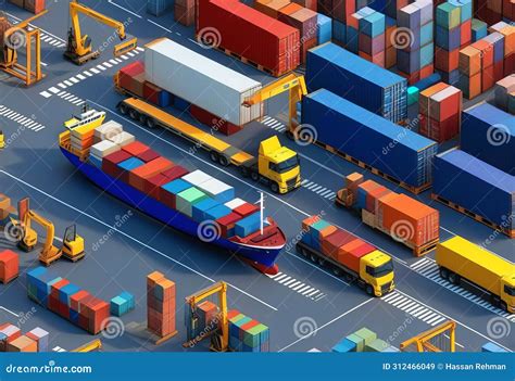 third party logistics 3pl transport cargo export import stock