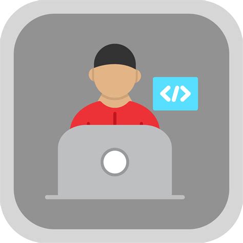 Programmer Vector Icon Design Vector Art At Vecteezy