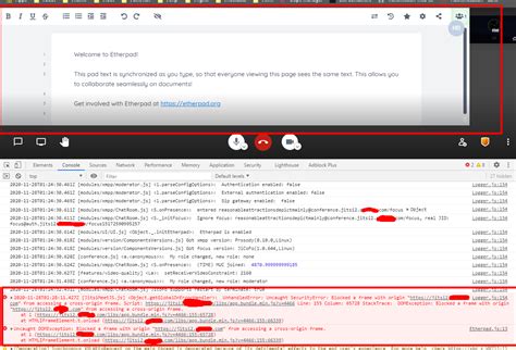 blocked autofocusing on a element in a cross origin subframe · issue