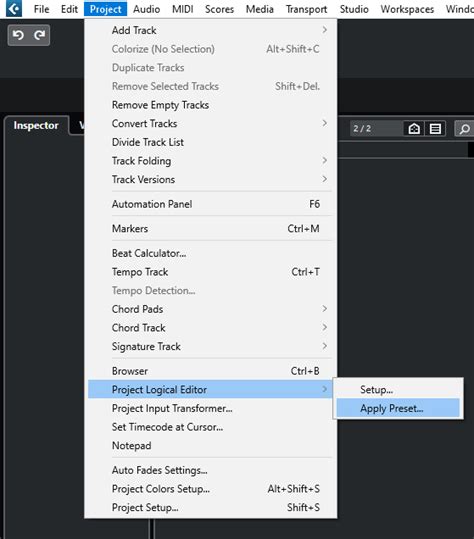 c12 bug “apply project logical preset” window does not resize as