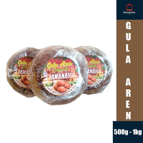 Gula Aren Organik Amanah 500g 1kg Lazada Indonesia