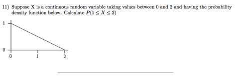 Solved Suppose X Is A Continuous Random Variable Taking Chegg