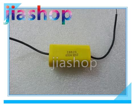 1pcs Cbb20 106j 630v 10uf ±10 Non Inductive Capacitor Lead Audio