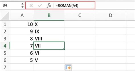 Excel Roman Function Sheet Leveller