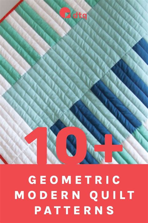 Geometric Quilt Patterns Guide How To Make A Quilt Look Modern Modern Quilt Patterns Modern