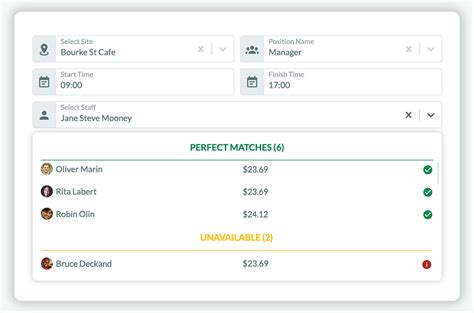 Simple Rostering Software And Scheduling App Rosterelf