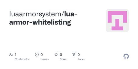 Github Luaarmorsystemlua Armor Whitelisting