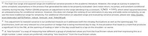 the layman s guide to volatility forecasting predicting the future