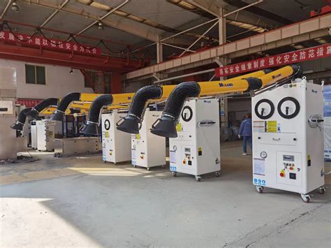 Mobile Welding Fume Extractor Dust Collector For Fume And Dust