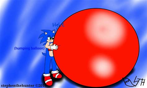 Sonic Humping Balloon 00 Cm By Stephenthehunter On Deviantart