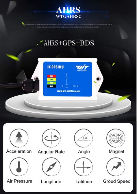 Buy Industry Grade Beidougps Ahrs Imu Wtgahrs2 Mpu9250 10 Axis