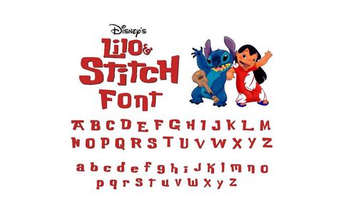 Lilo And Stitch Font Free Download Fonts Bee