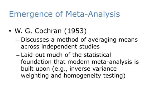 Ppt Eval 6970 Meta Analysis Introduction To Meta Analysis Powerpoint Presentation Id 1593701