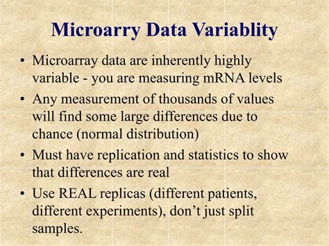 PPT Microarray Data Analysis PowerPoint Presentation Free Download ID