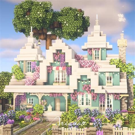 Buy “colorful Cottage Bundle” On Patreon Arichoo Minecraft Houses