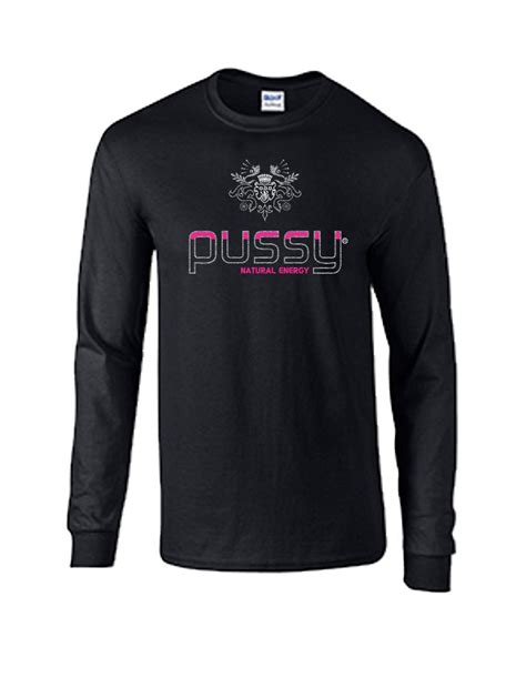Long Sleeve Logo T Pussy Natural Energy
