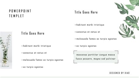 Free Floral Spring Powerpoint Template Just Free Slide