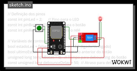 Rele Copy Wokwi Esp32 Stm32 Arduino Simulator